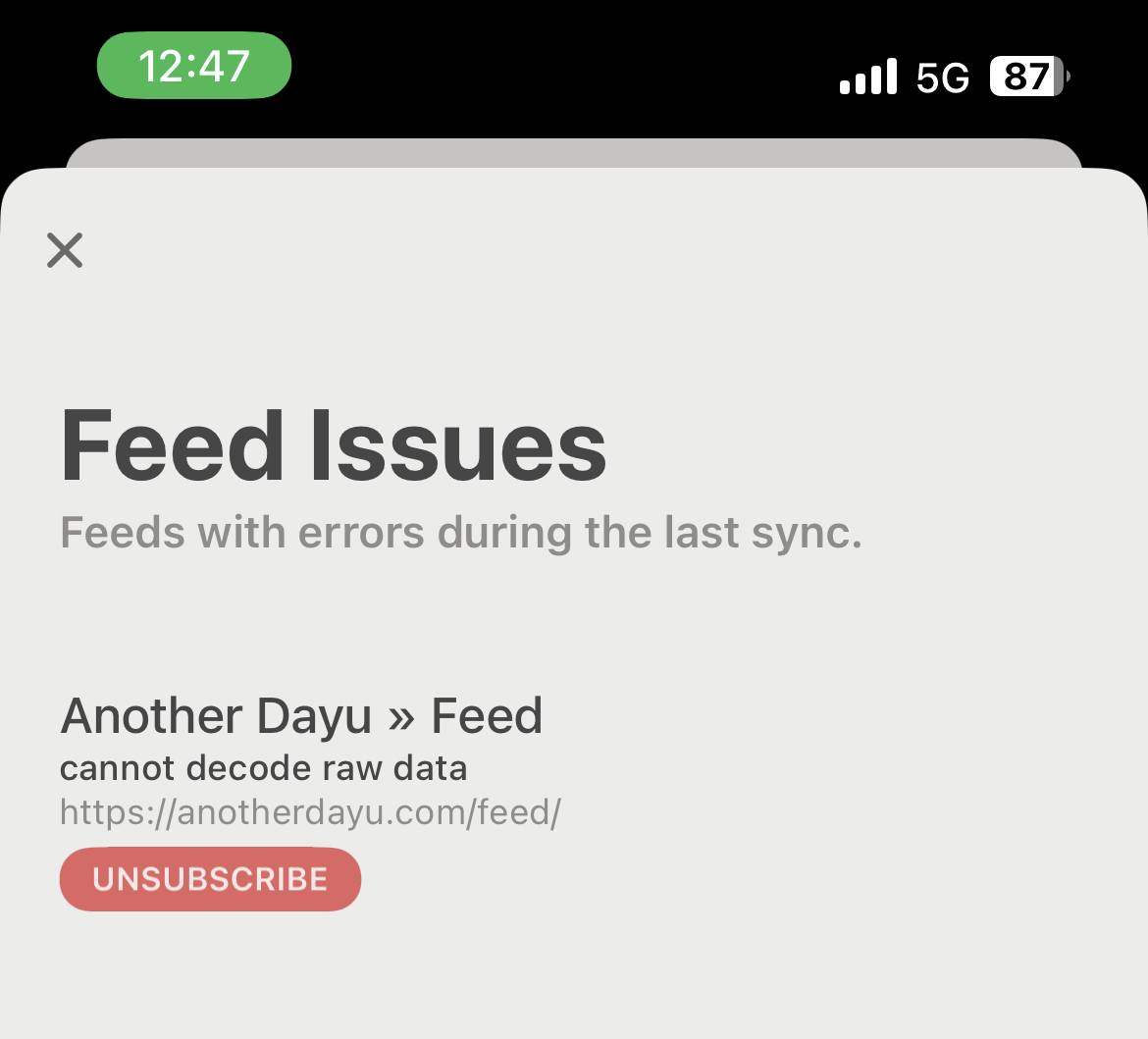 Wordpress | WP Super Cache 导致 RSS Feed 失效 - Another Dayu